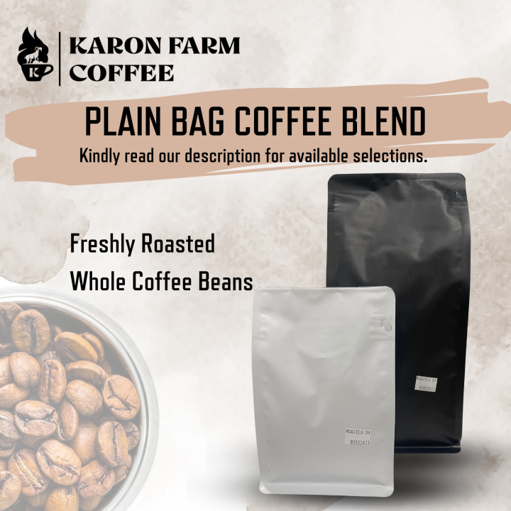 Plain Bag Espresso Blend Arabica Coffee Bean Freshly Roasted by Karon ...