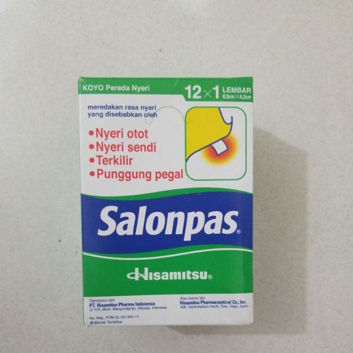 Salonpas dan salonpas hot BOX | Lazada Indonesia
