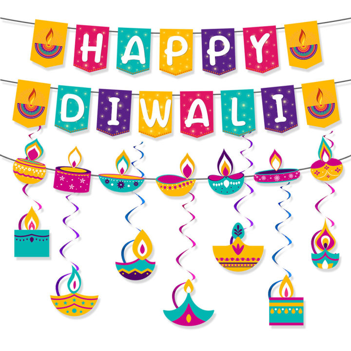 2025 Indian Diwali Theme Party Decoration Lantern Festival Arrangement ...