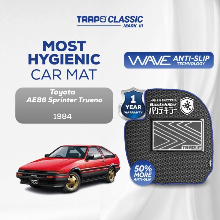 Karpet Mobil Eva Premium Toyota AE86 Sprinter Trueno (1984) Trapo ...