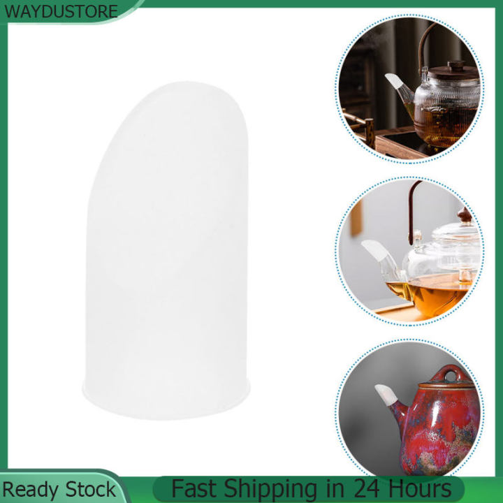 💖💖💖WAYDUSTORE Tea Kettle Spout Dust Cover Leak-proof Teapot Spout ...