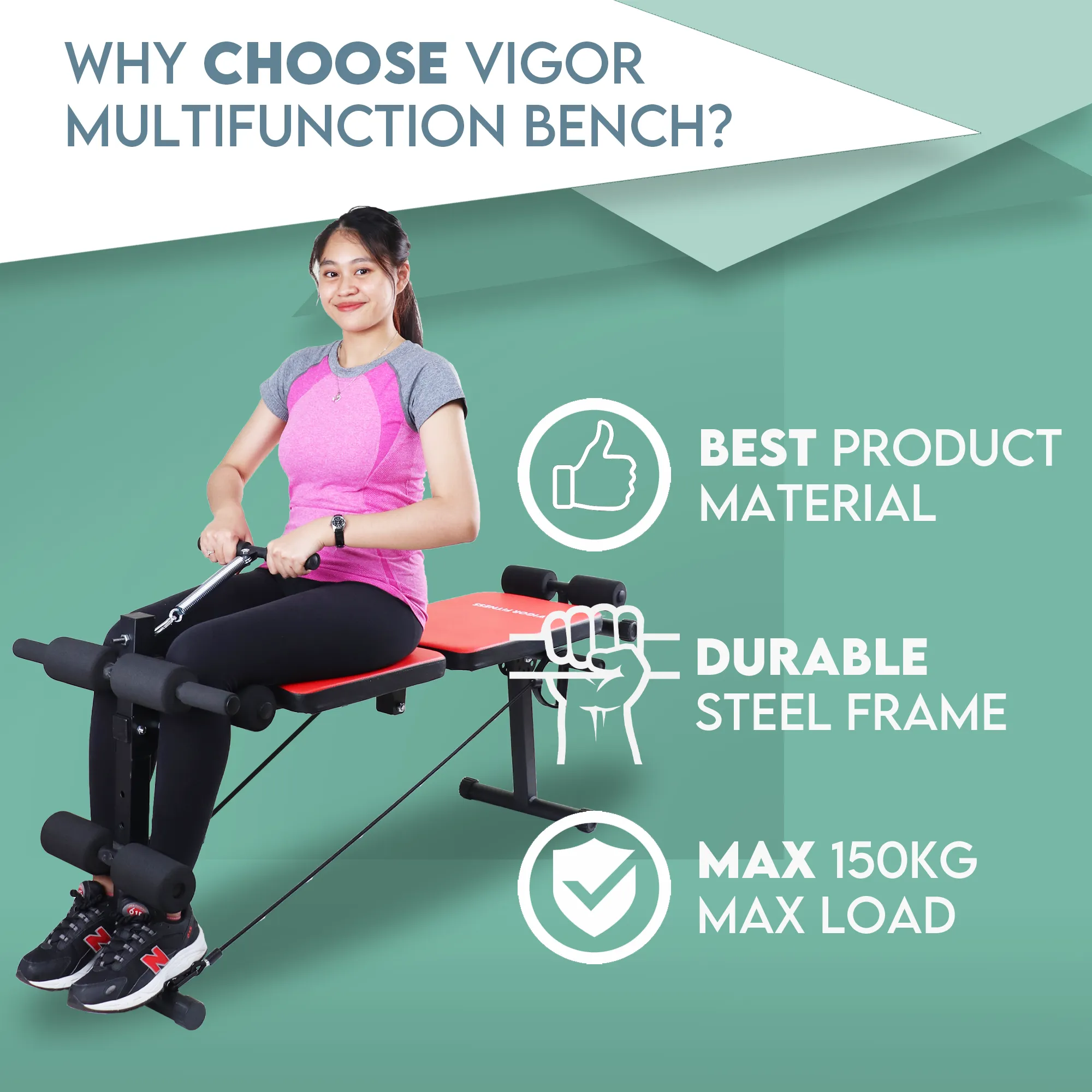 Multifunction Foldable Sit up bench | Lazada