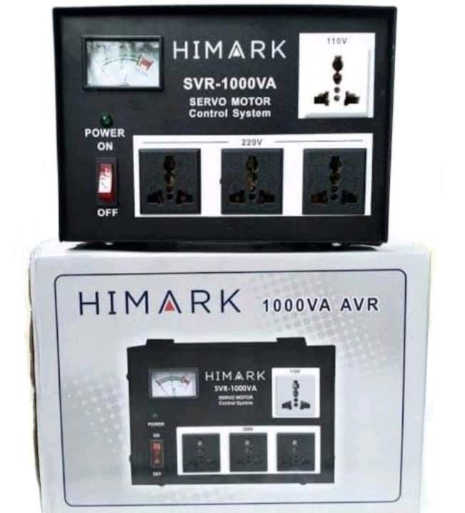 HIMARK SVR-1000VA AVR AUTOMATIC VOLTAGE REGULATOR 1000W | Lazada PH