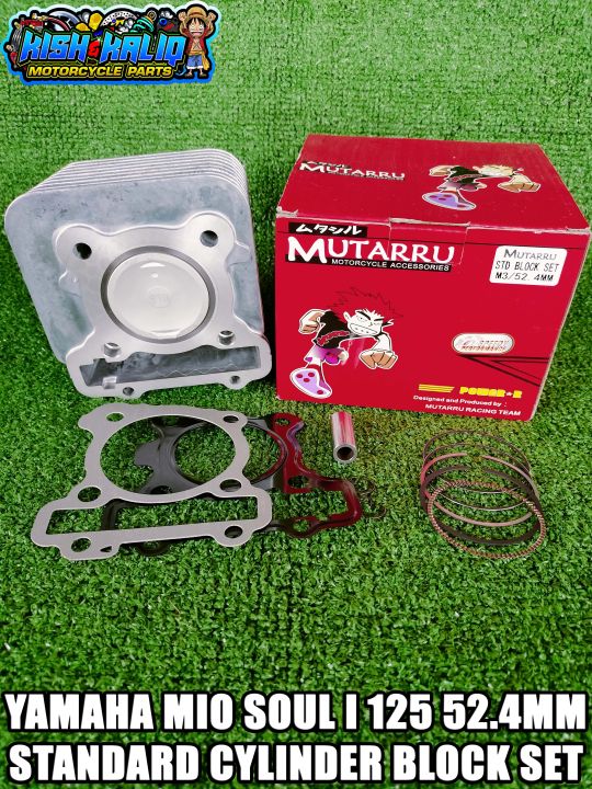 MUTARRU YAMAHA MIO SOUL I 125 52.4MM STANDARD CYLINDER BLOCK SET ...
