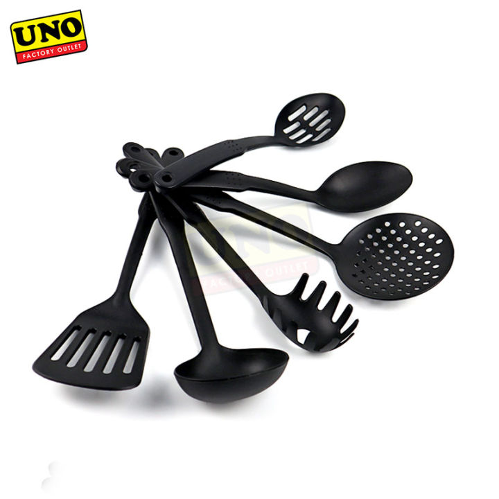 UNO NON STICK NYLON UTENSIL 6PCS SET | Lazada PH