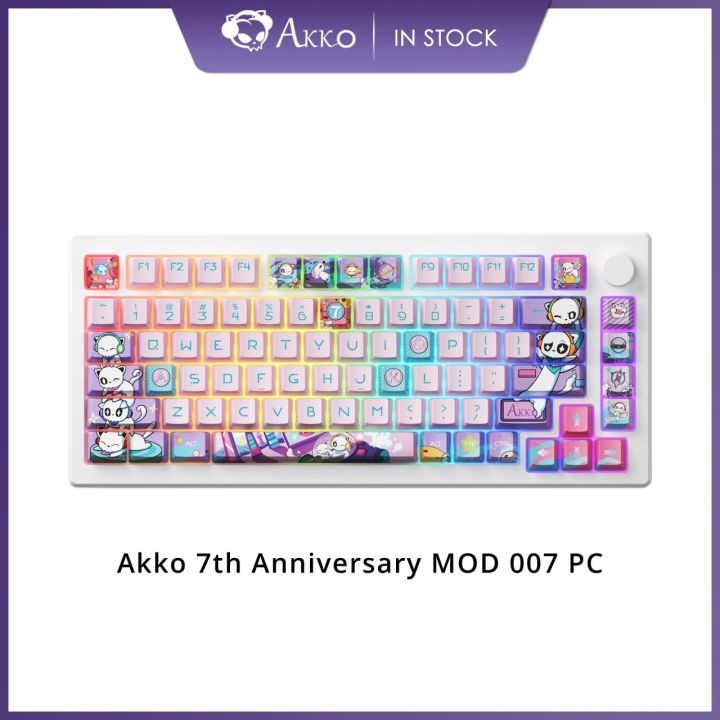 Akko 7Th Anniversary MOD 007 PC Mechanical Gaming Keyboard Wired ...