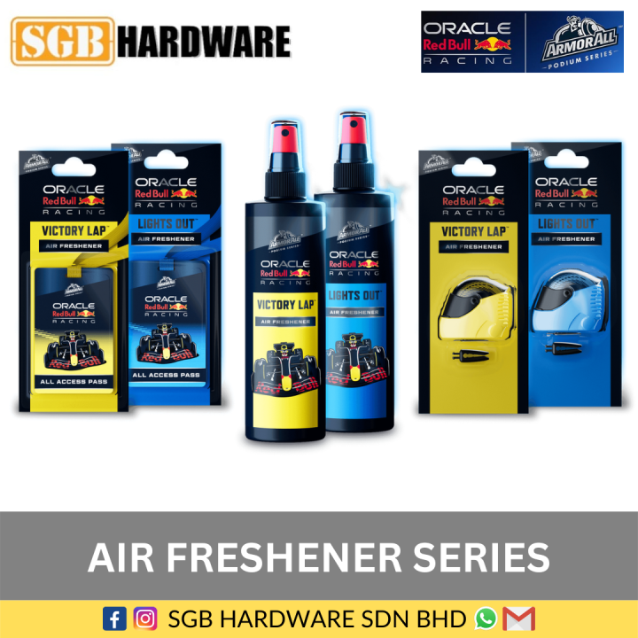 Armor All Podium Series Oracle Red Bull Racing Air Freshener Perfume ...
