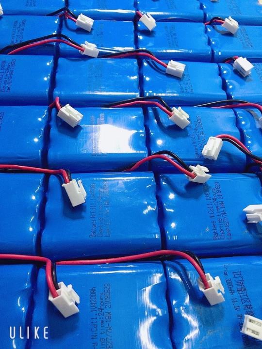 Khối Pin Li-ion 18650 với 6 cell 11.1V 4500mAh, dòng pin NiCD tuổi thọ ...