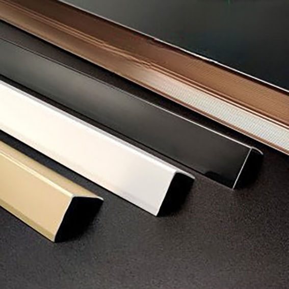 105cm L-shaped aluminum alloy strip, corner protection edge strip ...
