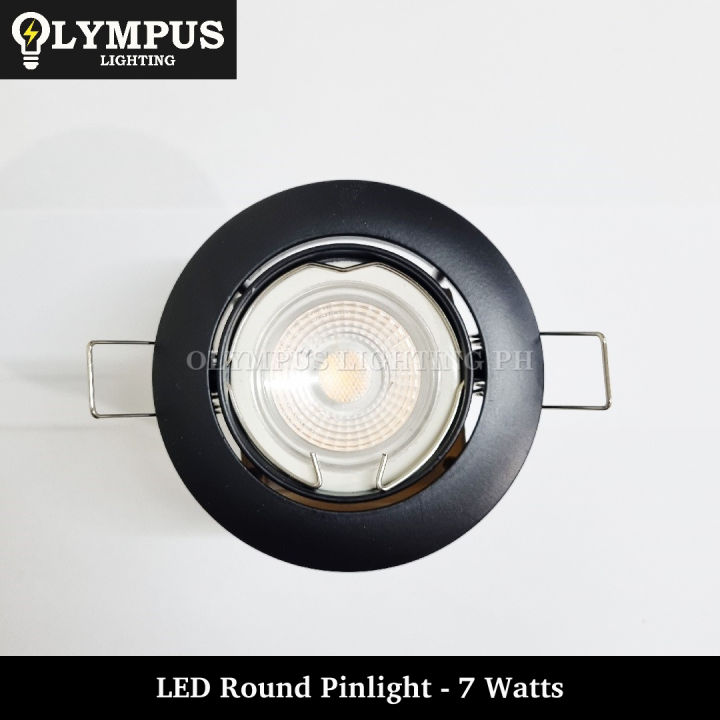 Olympus LED Round Pinlight Downlight 5W 7W (Replaceable Bulb) | Lazada PH