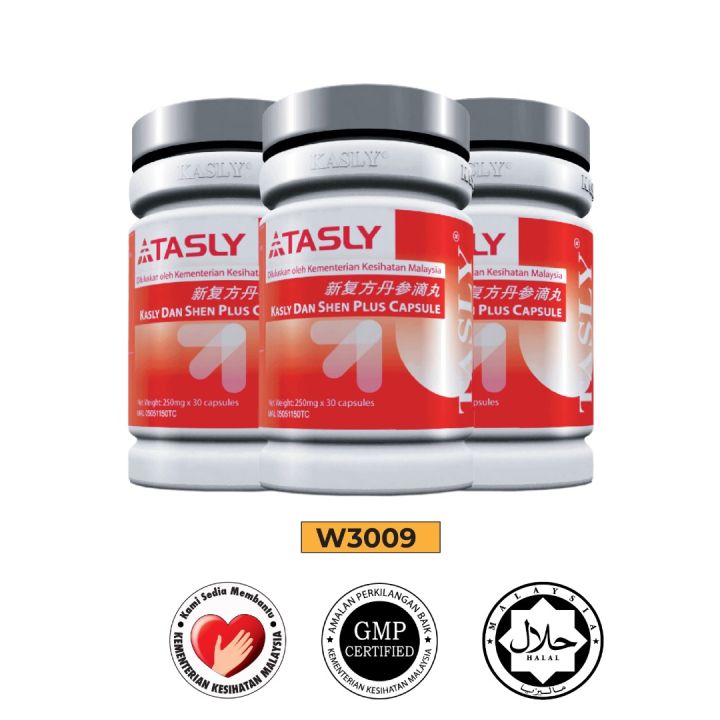 Original Tasly Danshen Plus Capsule (3 Bottles) | Lazada