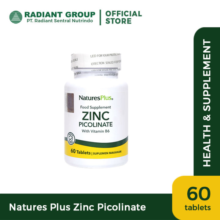 Natures Plus Zinc Picolinate | Lazada Indonesia