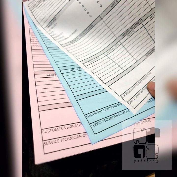 Customized Service Report, Forms and Invoice - CARBONIZED | Lazada PH
