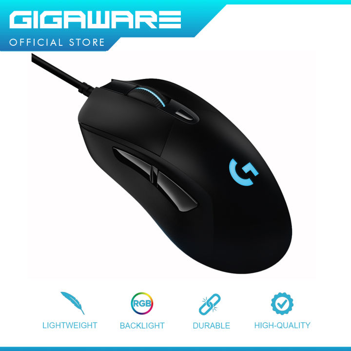 Gigaware Logitech G403 RGB Wired Gaming Mouse Compatible with Desktop ...