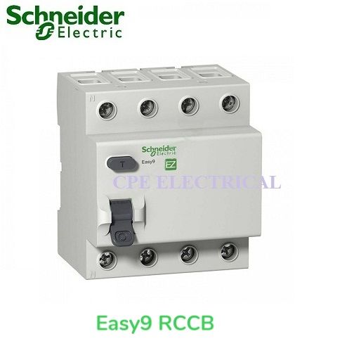 Schneider Electric Easy9 40A 4P RCCB / ELCB TYPE AC 400V | Lazada