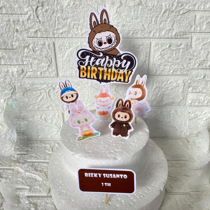 Topper Ulang Tahun Labubu / Topper Cake Labubu | Lazada Indonesia