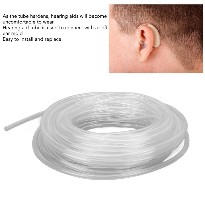 Hearing Aids Tubing Transparent Soft PVC Good Sound Transmission ...