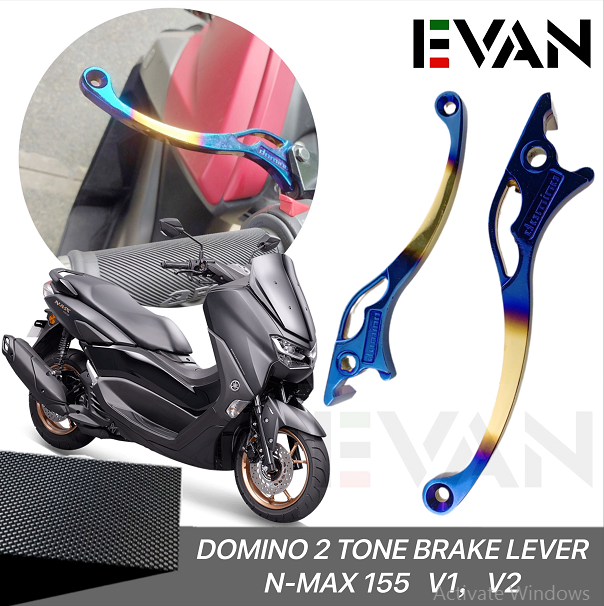 Domino 2 Tone Brake Lever For Yamaha Nmax 155 v1 v2 Made IN Thailand ...