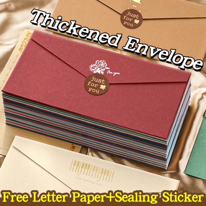 8PCS Vintage Linen Envelopes Retro Textured Envelope Wedding Invitation ...