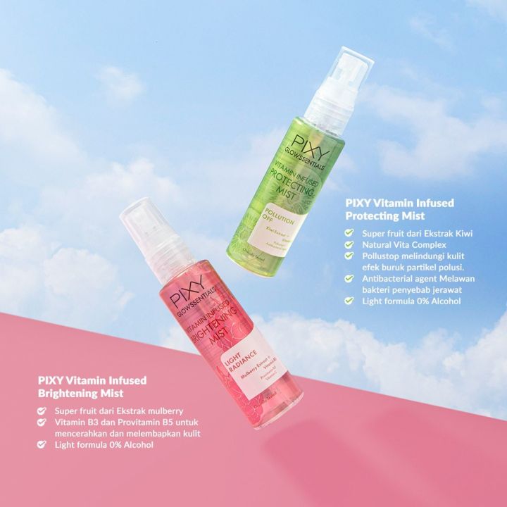 Pixy Glowssentials Vitamin Infused Face Mist - 60ml | Lazada Indonesia