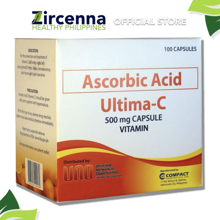 ULTIMA C 100 / 50 CAPSULES the ORIGINAL ascorbic acid Vitamin C | Lazada PH