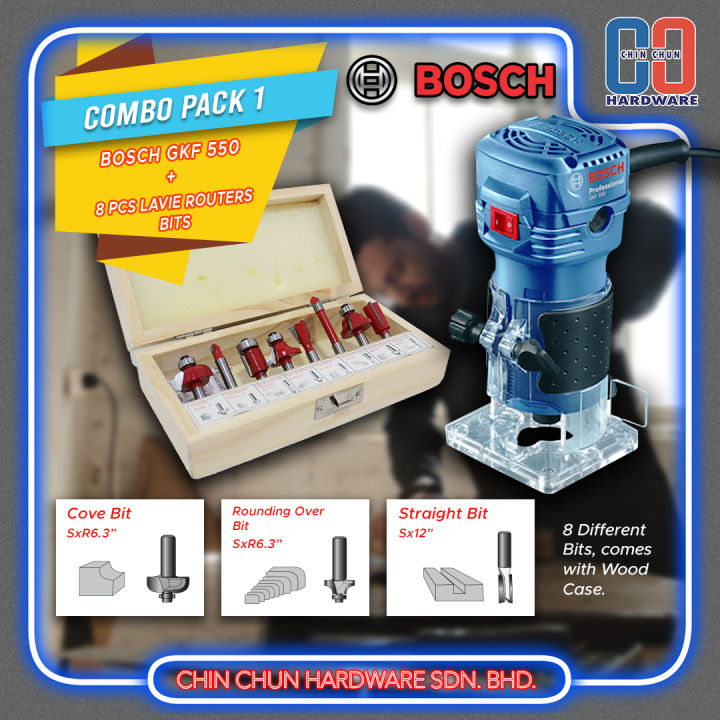 BOSCH GKF 550|GKF550|GKF-550 ROUTER&TRIMMER|LAVIE ROUTER BITS|WOOD ...
