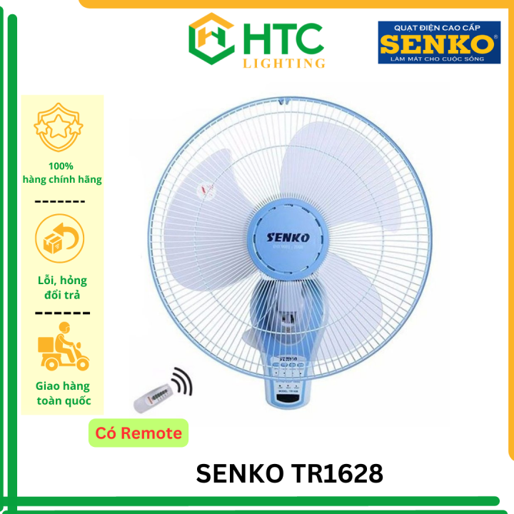 Quạt Treo Tường Senko Có Remote TR1628 - Giao Màu Ngẫu Nhiên - Hàng ...