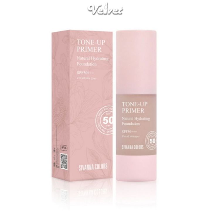 Sivanna Colors โทน-อัพ โพรเมอร์ เนเชอรัล ไฮเดรตติ้ง Tone-Up Primer ...