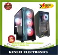 KEYTECH T1000 ATX Tempered Glass Midtower Desktop PC Gaming Case ...