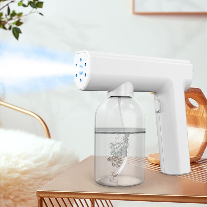 300ml Handheld Disinfection Machine Gun Blue Light Nanometer ...