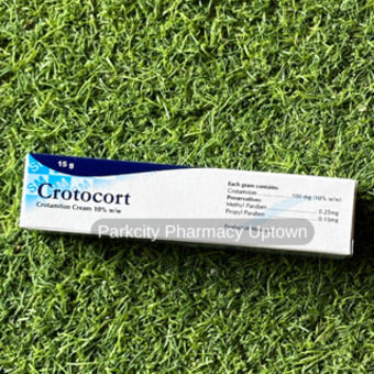 Crotocort Cream Crotamiton Cream 10% 15g | Lazada