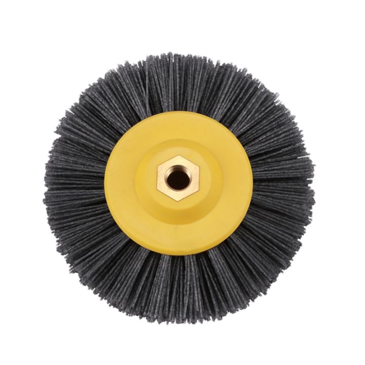 1 piece Nylon Abrasive Wire Polishing Brush Wheel for Wood Furniture ...