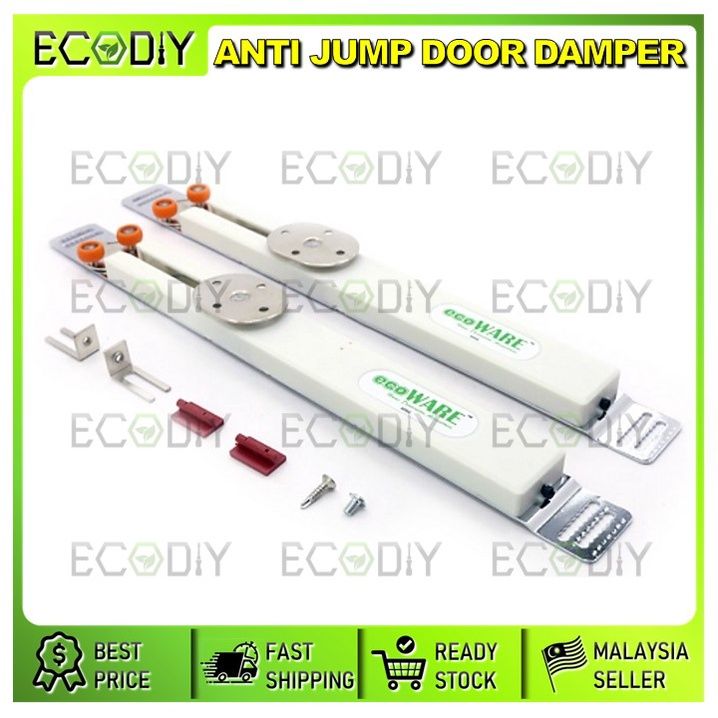 ECODIY🇲🇾 SLIDING DOOR Soft Closing System Anti Jump Door Damper | Lazada
