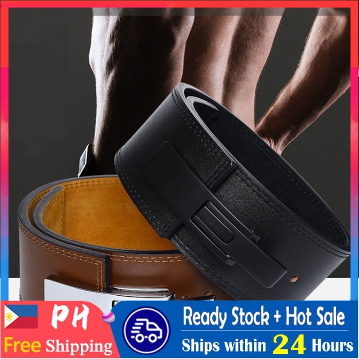 Ready Stock Professional Power-lifting Lever Belt Weightlifting Belt ...