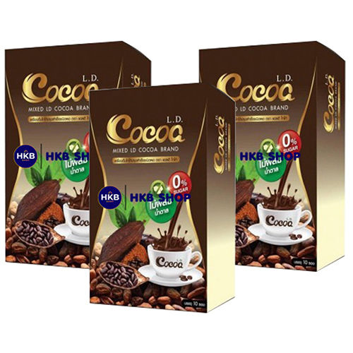 (3 กล่อง) L.D. COCOA แอลดี โกโก้ โกโก้เพื่อสุขภาพ โกโก้คุมหิว By BYP Shop | Lazada.co.th