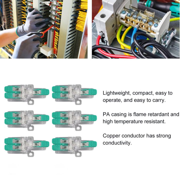 Wire Splice Connector 1 in 2 Out for Stable Electrical Connection Broad ...