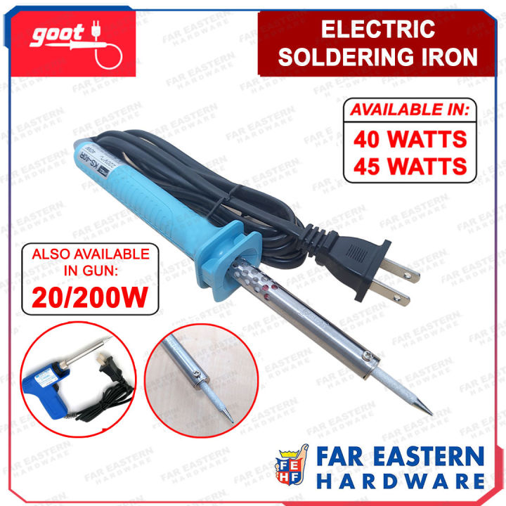 GOOT Electric Soldering Iron Gun 40w 45w 200w Made in Japan | Lazada PH
