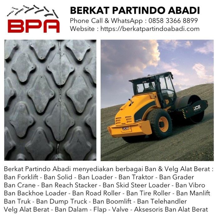 Ban Vibro Vibrating Roller - Velg Vibro - Berkat Partindo Abadi ...