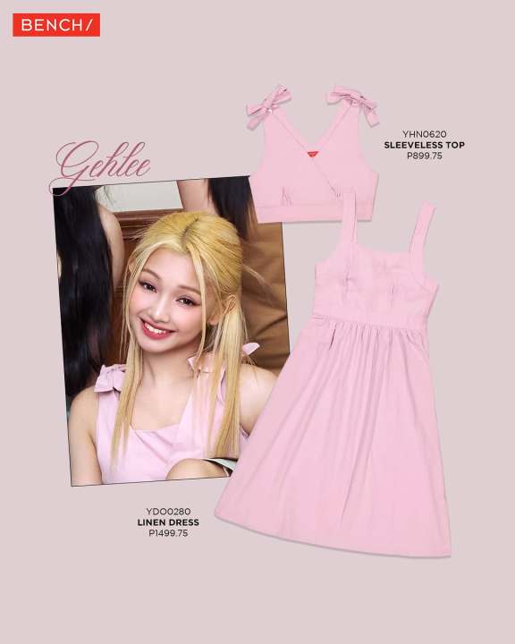 BENCH- YHN0620 Bench x Unis Women's Sleeveless Cropped Top | Lazada PH