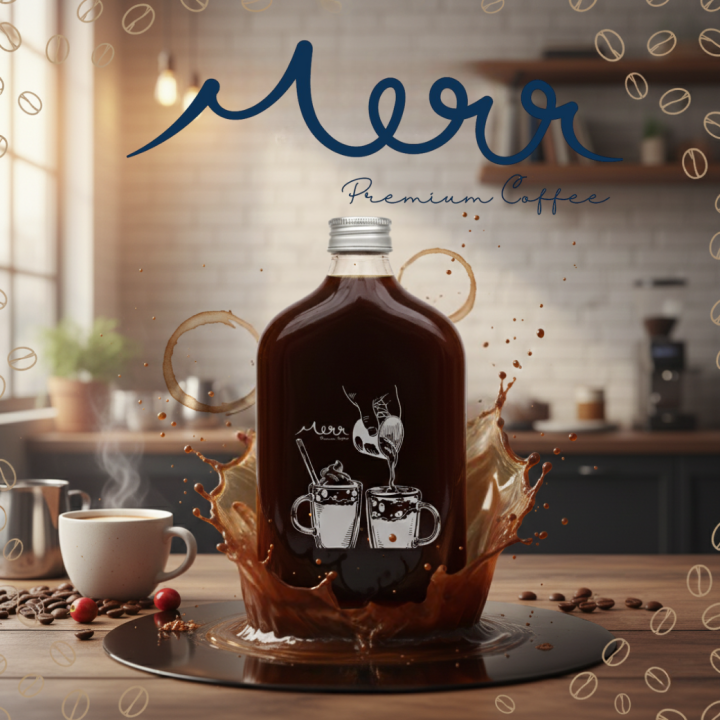 Merr coffee กาแฟสกัดเย็นแบบเข้มข้น Cold brew concentrate 200 ml ...