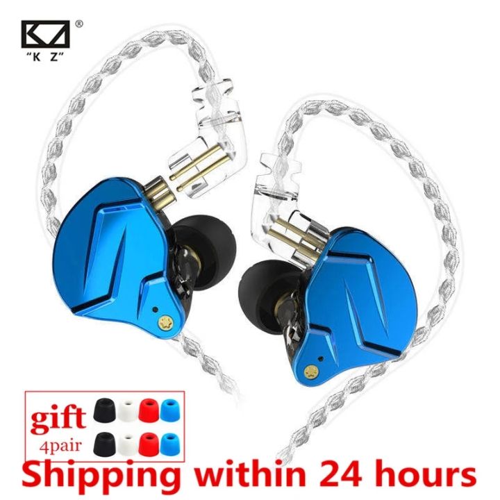 KZ ZSN Pro X 1BA+1DD Hybrid Driver In Ear Earphone HIFI Bass Earbuds ...