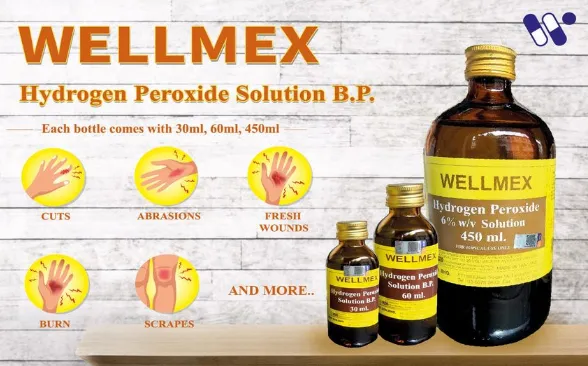 Wellmex Hydrogen Peroxide 6% Solution | Lazada