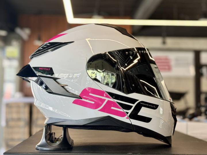 SEC Revolt Brand 2023 Modular Dual Visor Helmet w/ Free Extra Clear ...