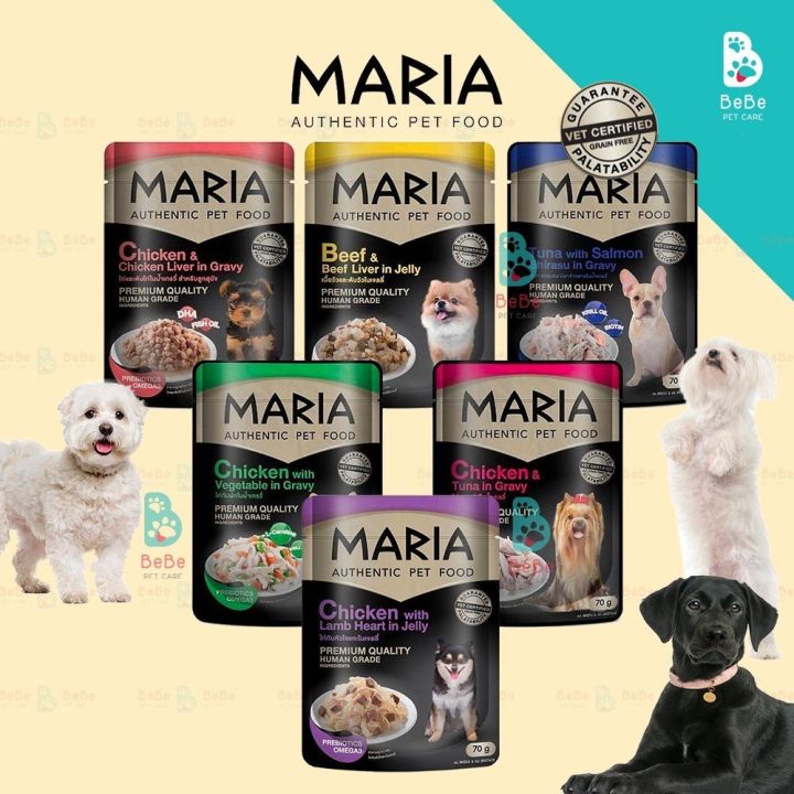 Pate MARIA Cân Bằng Dinh Dưỡng Nhiều Vị Cho Chó Mọi Lứa Tuổi - Sản Phẩm ...
