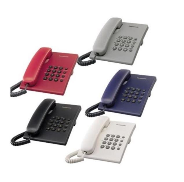 TELEFON Panasonic KX-TS500ML KX-TS500 TS500 Single Line Telephone 1 Year Warranty | Lazada