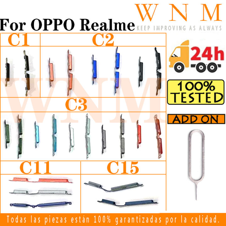 New high quality Power button For OPPO Realme C1 C2 C3 C11 C15 C17 ...