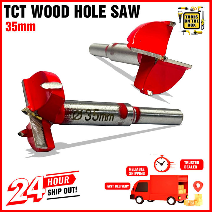 TCT Wood Hole Saw 35mm Hard Alloy Wood Drill Bits Woodworking Hole ...