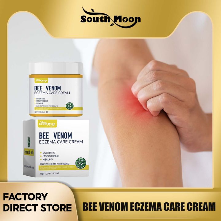 South Moon Bee Venom Eczema Care Cream Relieve Skin Itching Treat ...