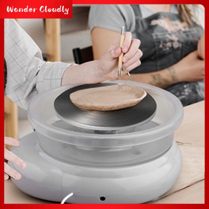 Wander Cloudly Mini Pottery Wheel Kit Removable Basin Compact Turntable ...