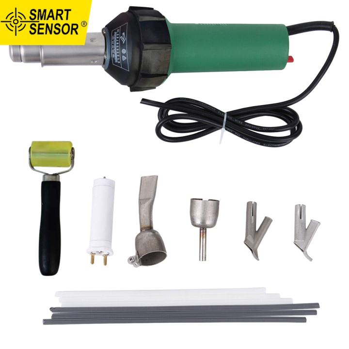 Smart Sensor 1600W Hot Air Welding Machine Kit Plastics Heat-Welders ...